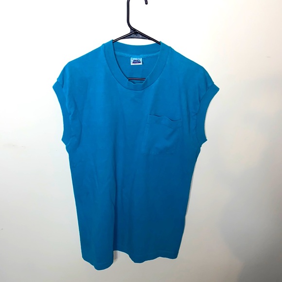 Bvd | Shirts | Vintage Bvd Premium Series Teal Tank | Poshmark